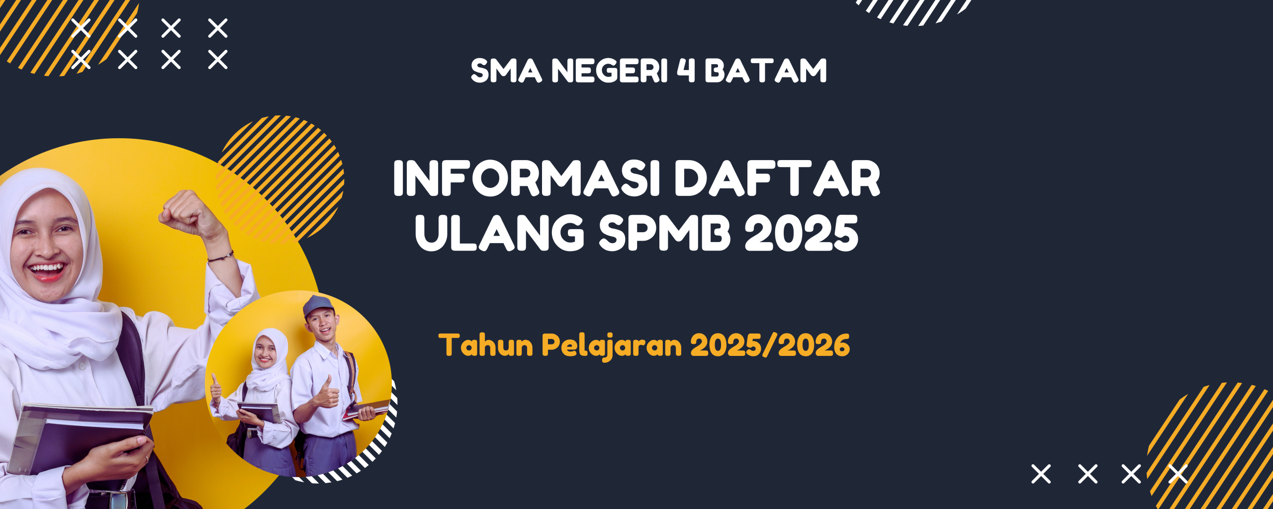 INFORMASI DAFTAR ULANG SISWA BARU SMA NEGERI 4 BATAM 2025 - SMAN 4 BATAM